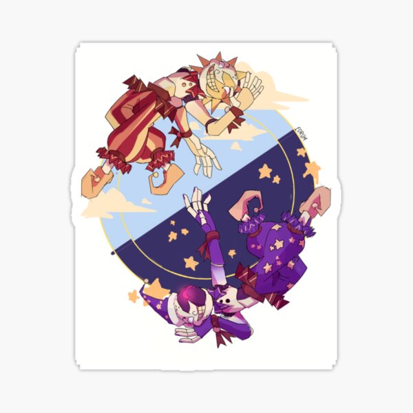 " sundrop and moondrop" Sticker for Sale by bobeshop2 | Redbubble
