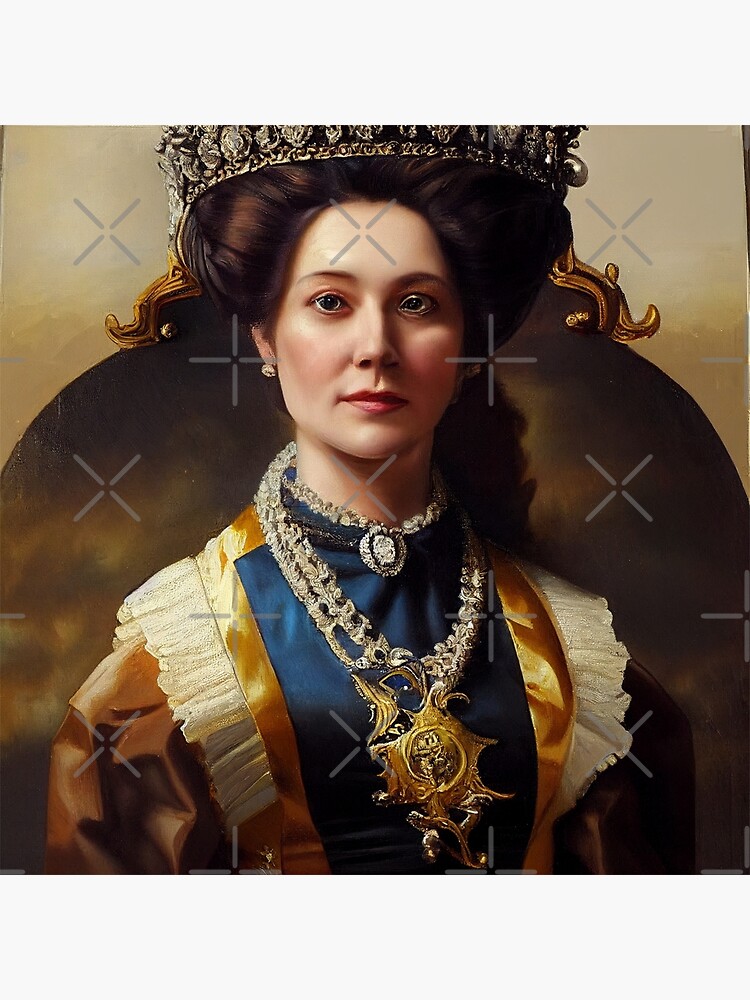 "Queen Portrait a Queen Art Royal 5" Poster for Sale by piXn- | Redbubble