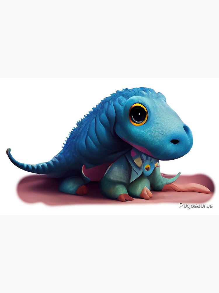 "Bubbablob Dinosaur" Poster for Sale by Pugosaurus | Redbubble