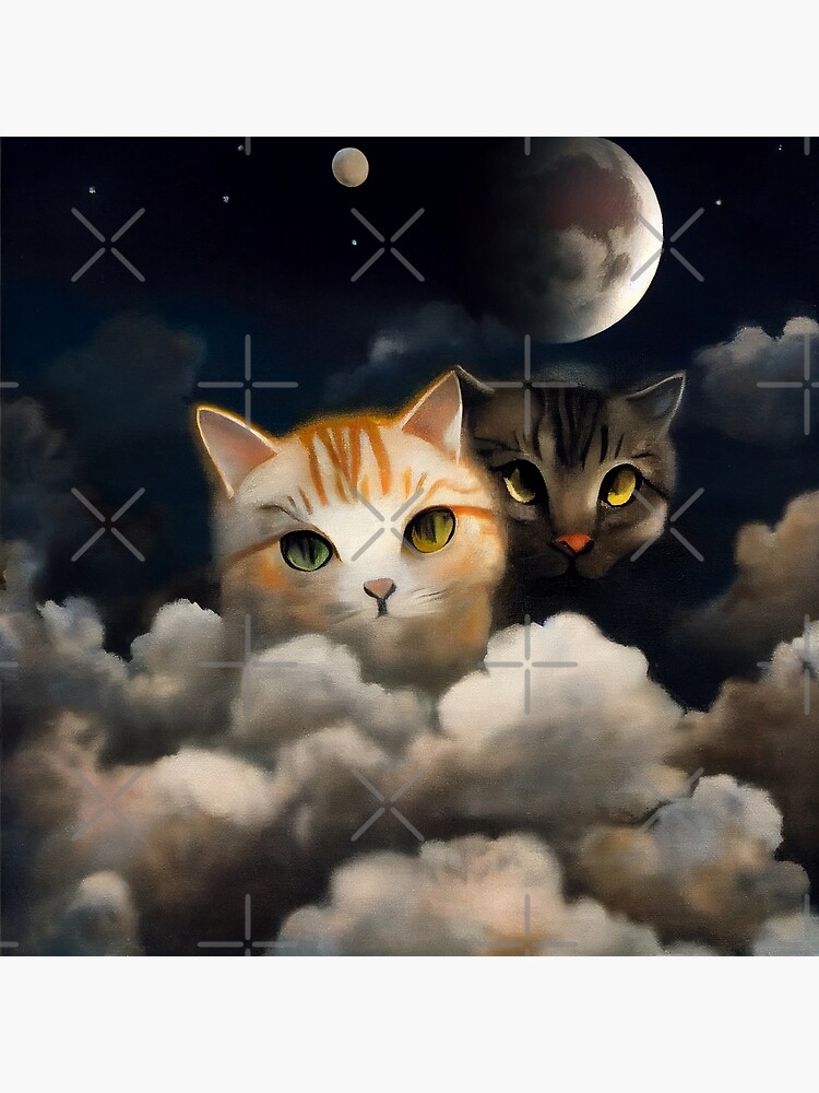 "Meow-light Buddies!" Poster for Sale by readverbs | Redbubble