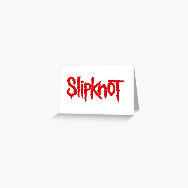 "slipknot logo band metal super" Greeting Card for Sale by birujunbe ...