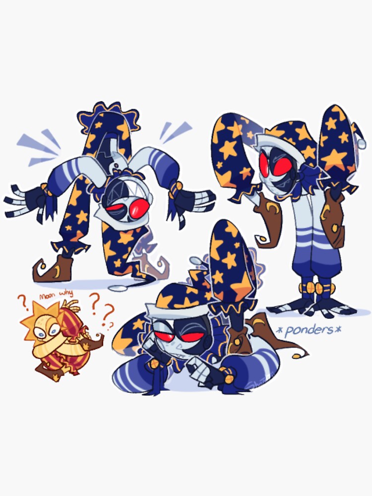 " sundrop and moondrop" Sticker for Sale by bobeshop2 | Redbubble