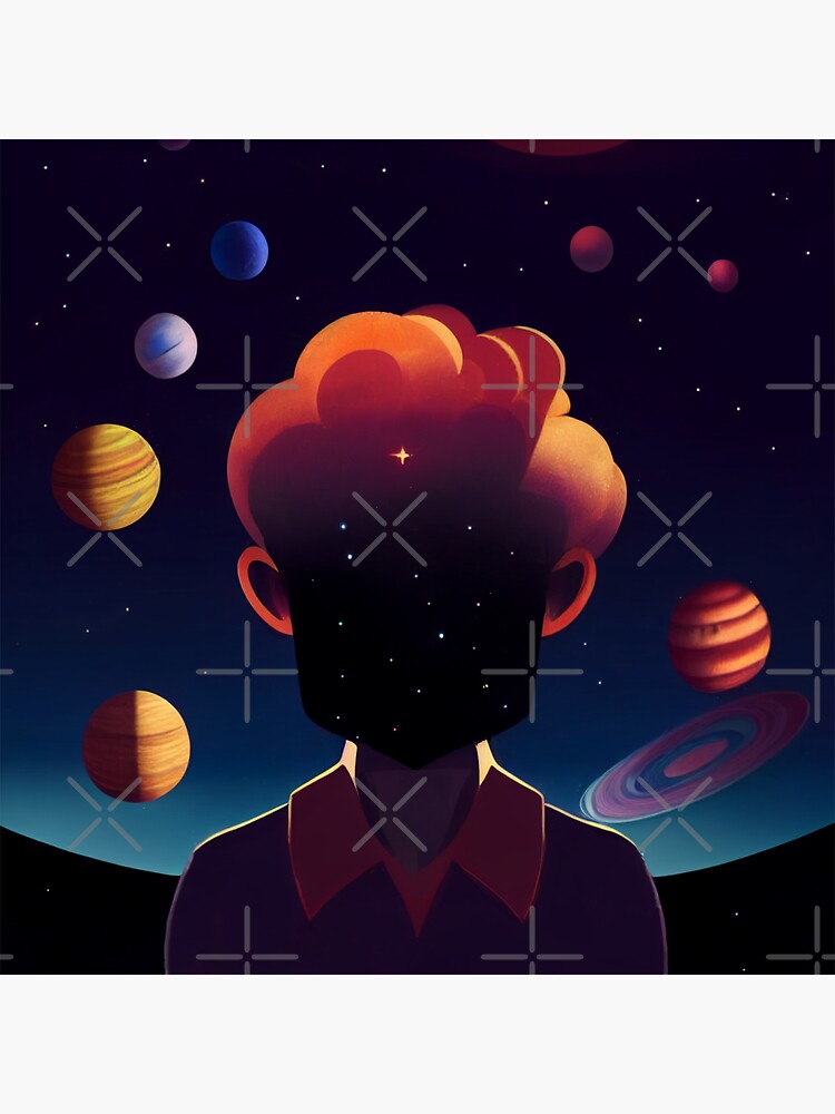 "Space Universe Boy Space Boy Master Universe Space 1" Sticker for Sale ...