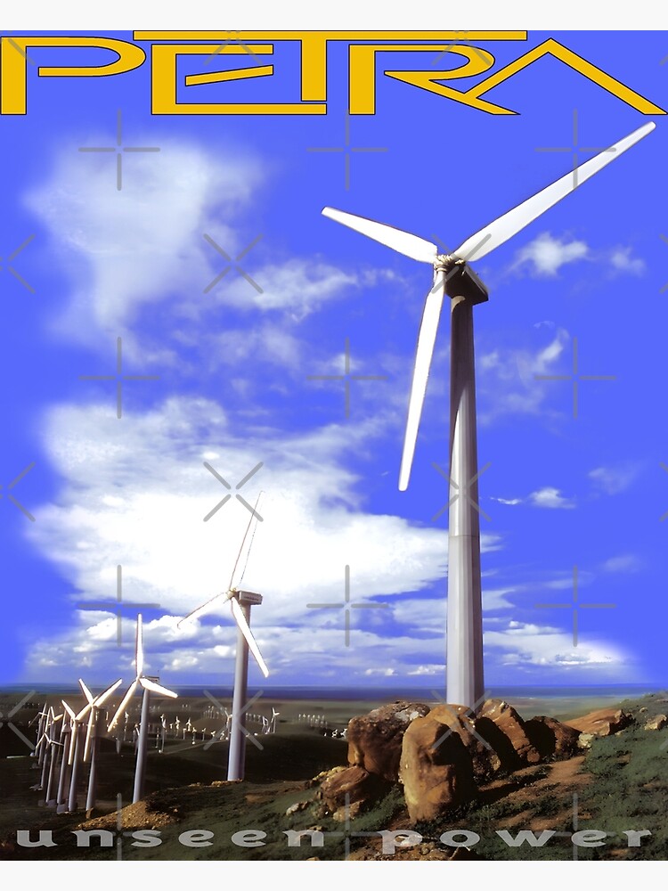 "Petra - Unseen Power" Poster for Sale by CoryO | Redbubble