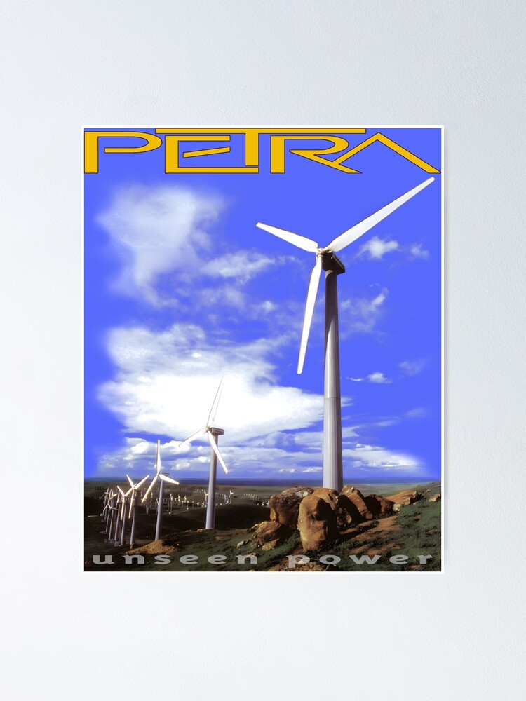 "Petra - Unseen Power" Poster for Sale by CoryO | Redbubble