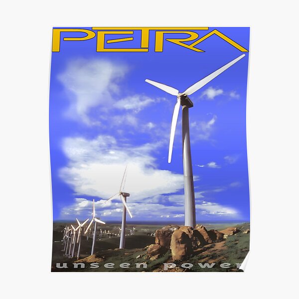 "Petra - Unseen Power" Poster for Sale by CoryO | Redbubble