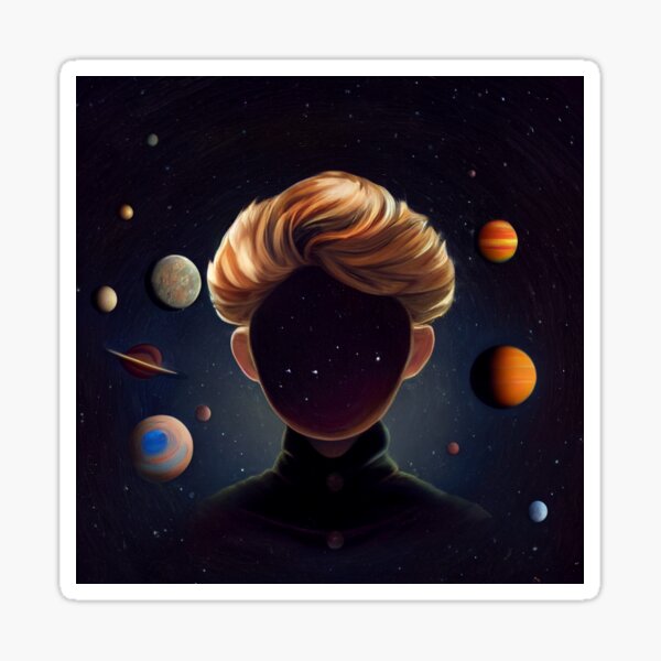 "Space Universe Boy Space Boy Master Universe Space 6" Sticker for Sale ...