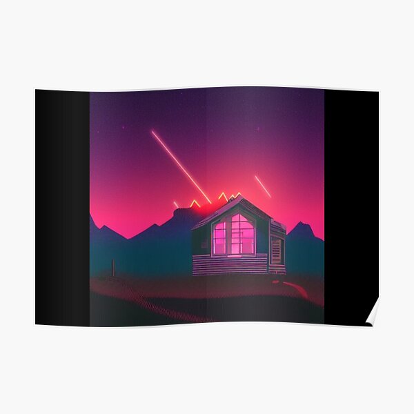 ""CYBERPUNK ARTWORK OF AN INTROVERT DREAM HOUSE"" Poster for Sale by ...