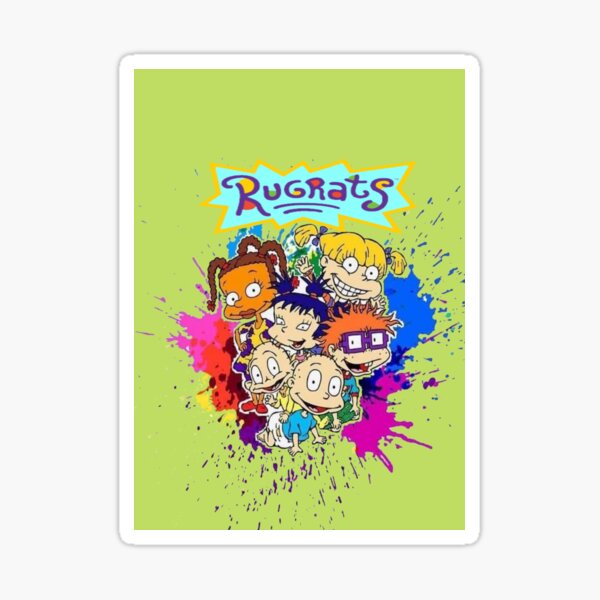 "Rugrats" Sticker for Sale by PlayTimeUp | Redbubble