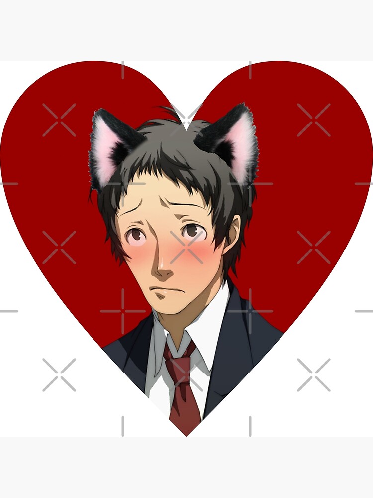 "Tohru Adachi Portrait (Catboy Heart)" Poster for Sale by ale-rose ...