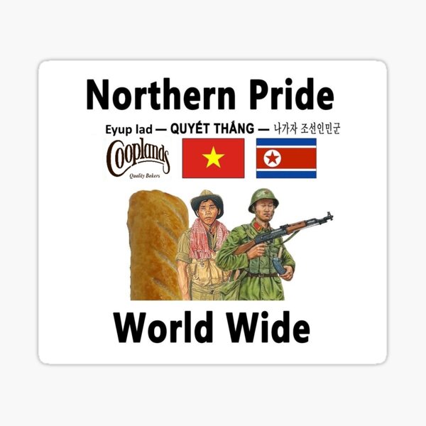 "Northern Pride Worldwide - Cooplands edition" Sticker for Sale by ...