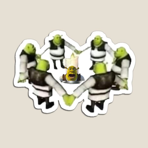 "shrek pun shrek pun Fiona shrek meme " Magnet for Sale by ...