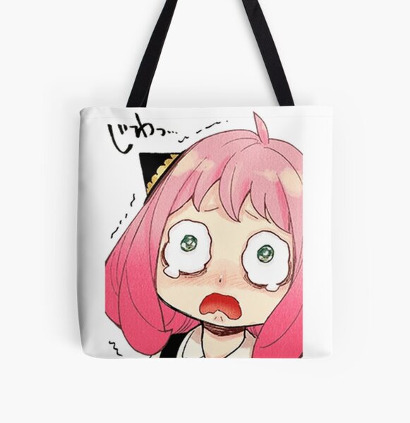 "Spy X Family Stickers Funny Cute Anya Forger Crying and scared Face ...