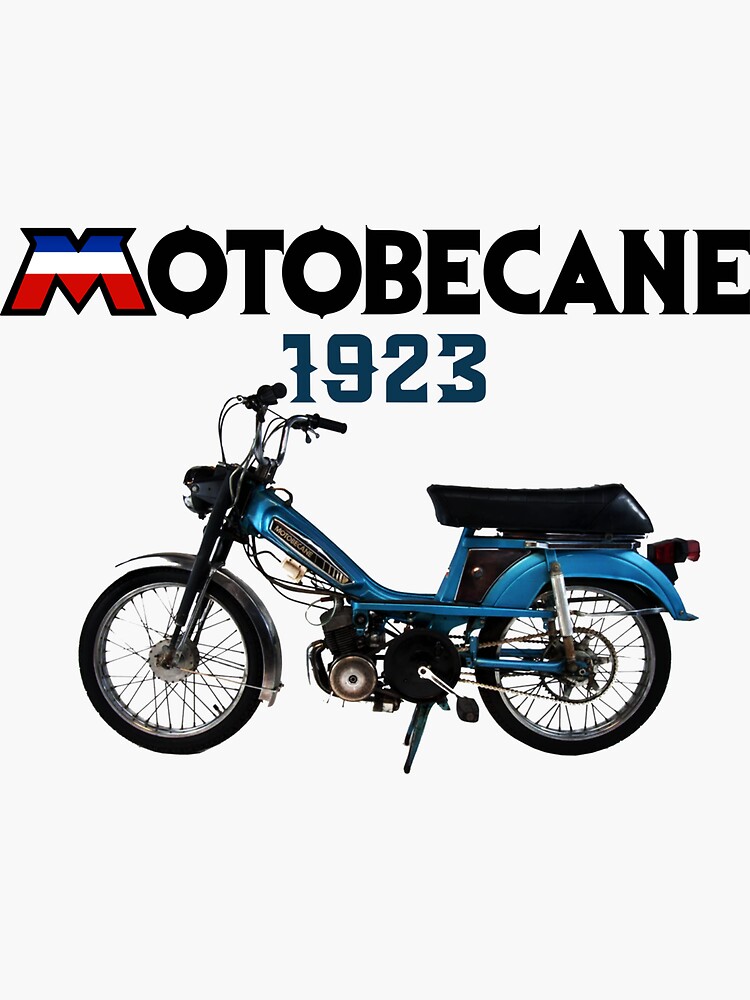 "Motobecane French 1923" Sticker for Sale by bamsustore | Redbubble
