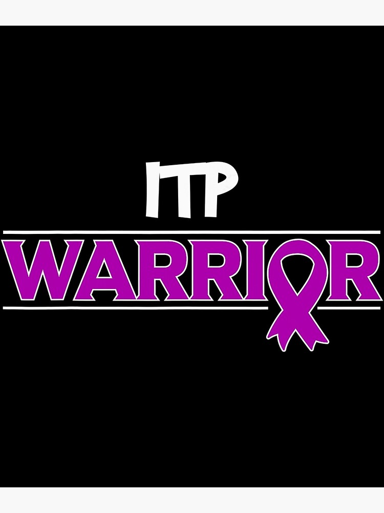 Lámina fotográfica «Conciencia de las plaquetas de la trombocitopenia inmune del guerrero ITP ...