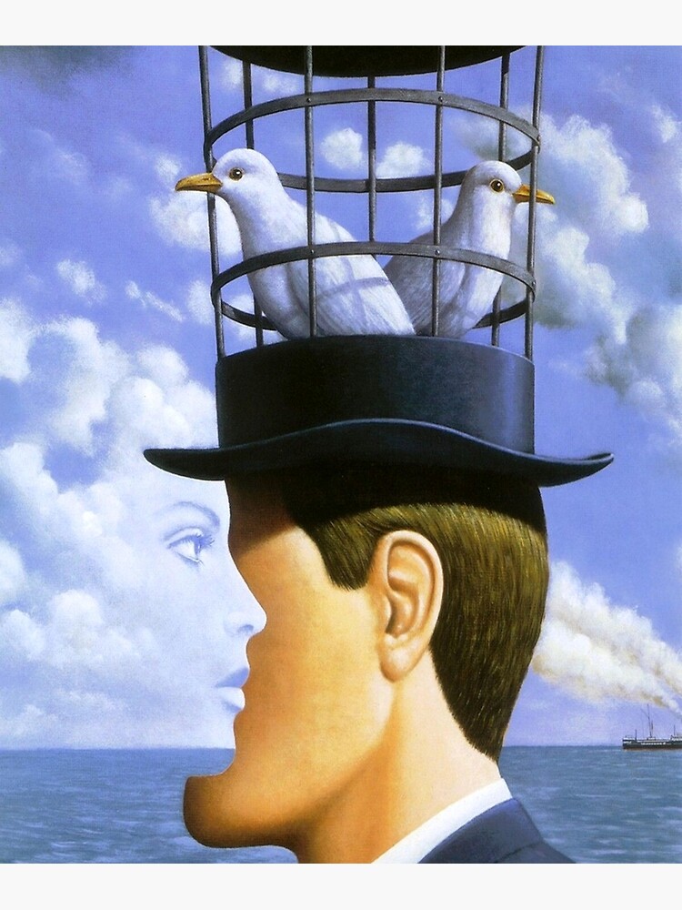 "René Magritte Paintings" Poster for Sale by Megaplus | Redbubble