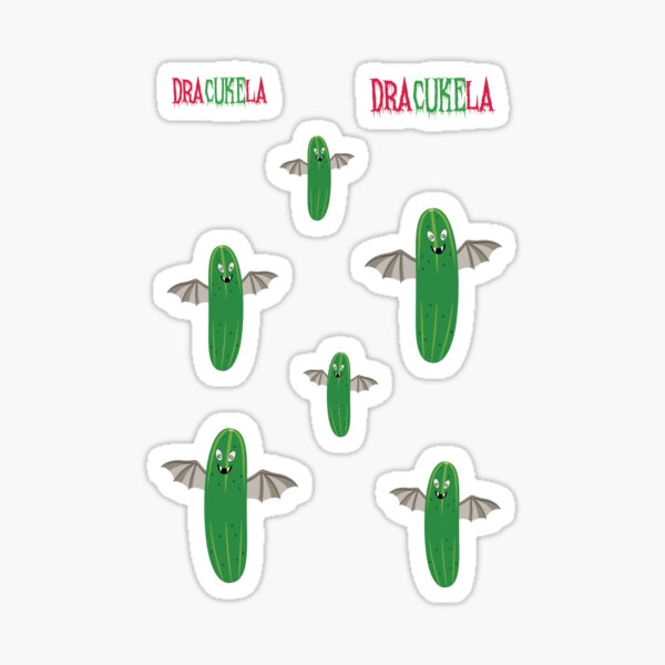 "Halloween Vegetable for Kids Family Vampire Green Cucumber Pickle ...