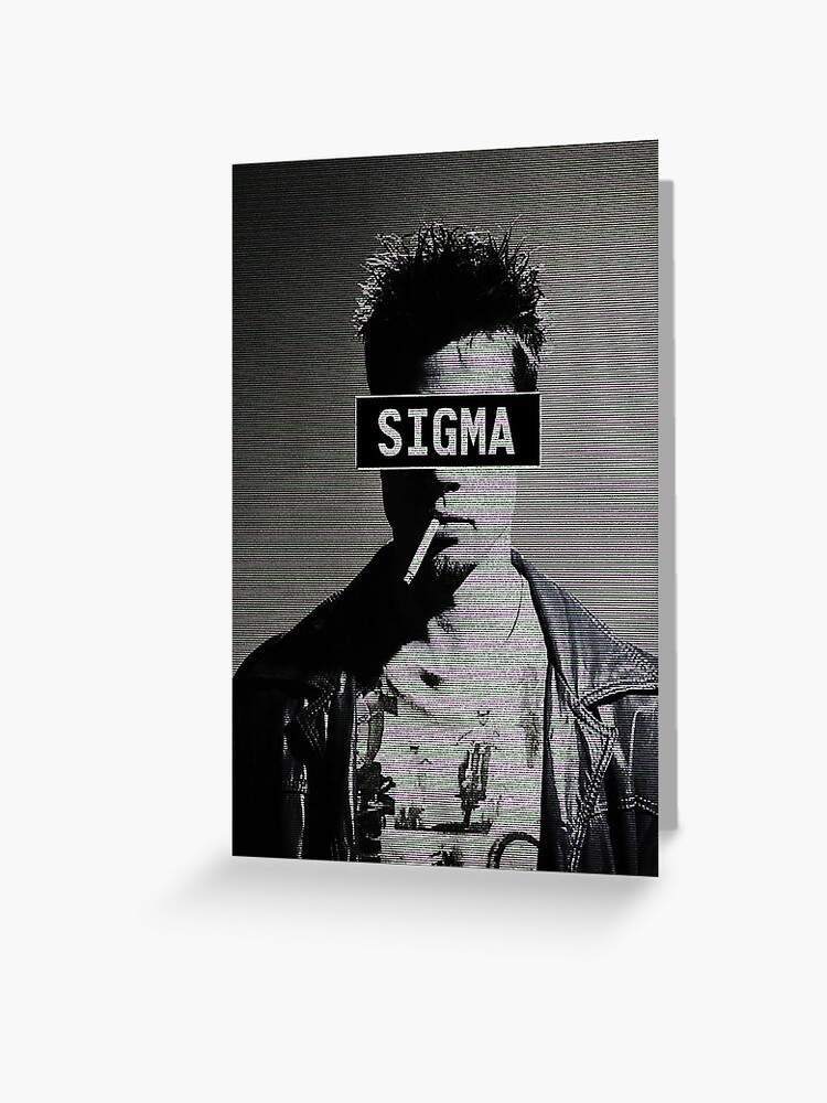 "Fight Club Sigma" Greeting Card by SkylariX | Redbubble