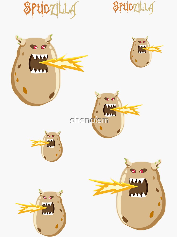 "Halloween Vegetable For Kids Potato Veggie Monster Kaiju Godzilla ...
