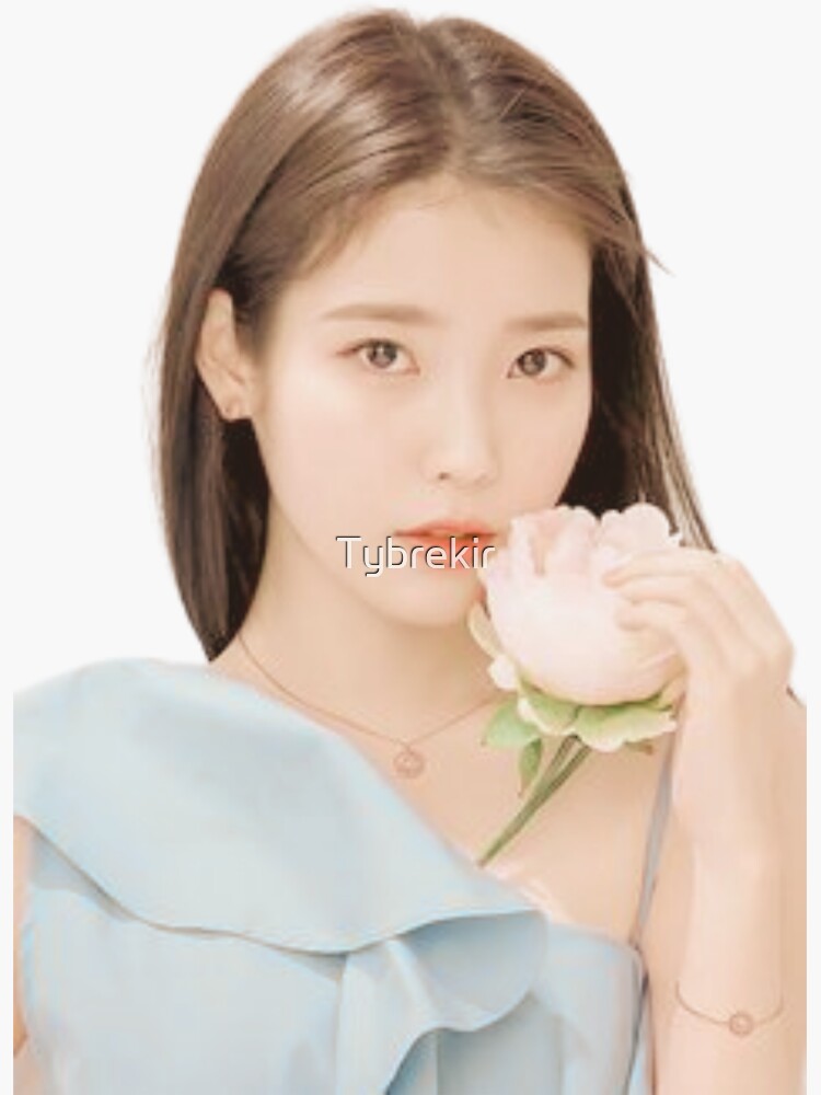 "IU" Sticker for Sale by Tybrekir | Redbubble