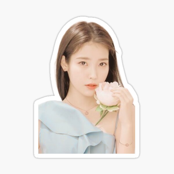 "IU" Sticker for Sale by Tybrekir | Redbubble