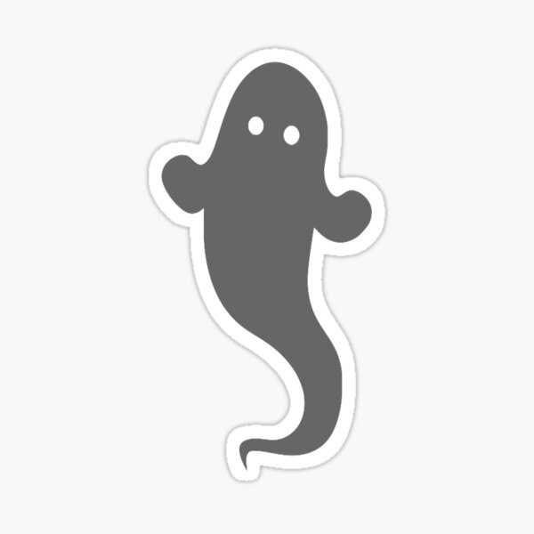 Gray Ghost Stickers | Redbubble