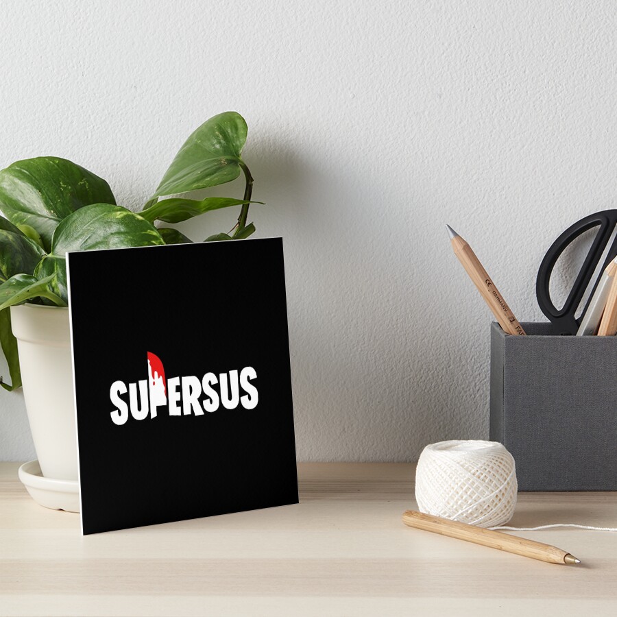 "Super Sus" Art Board Print for Sale by ijunk | Redbubble