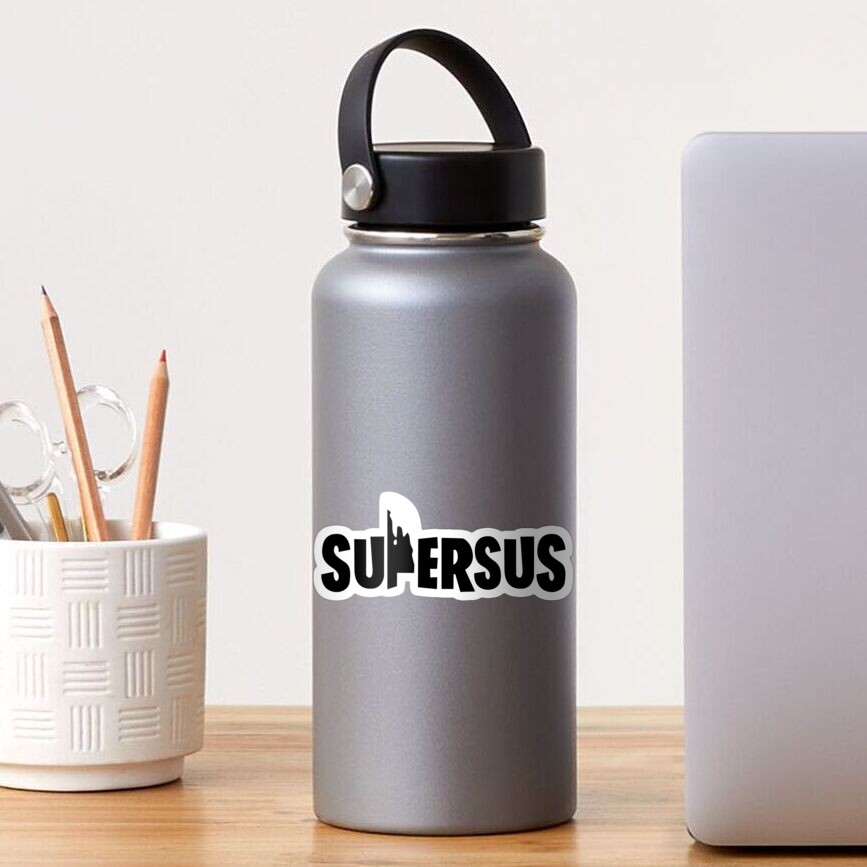 "Super Sus" Sticker for Sale by ijunk | Redbubble