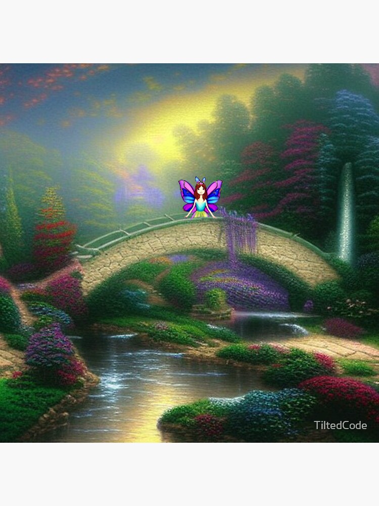 "Fairy Bridge" Sticker for Sale by TiltedCode | Redbubble