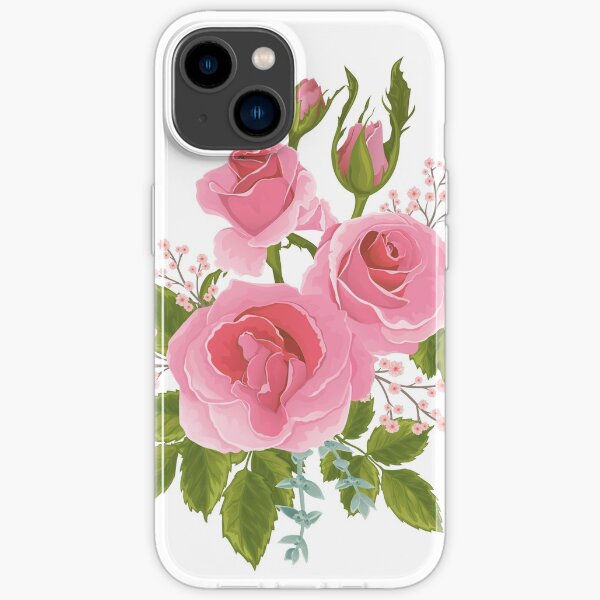 "Pink roses" iPhone Case for Sale by MartaJonina | Redbubble
