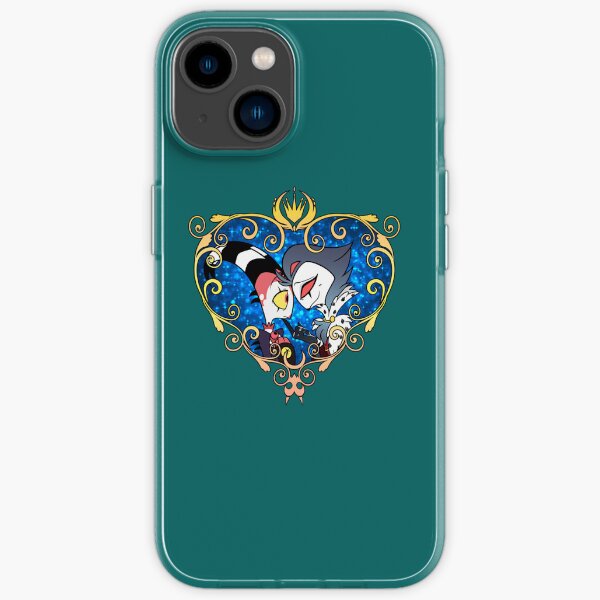 "Helluva Boss Stolas and Blitzo Heart Frame " iPhone Case for Sale by ...