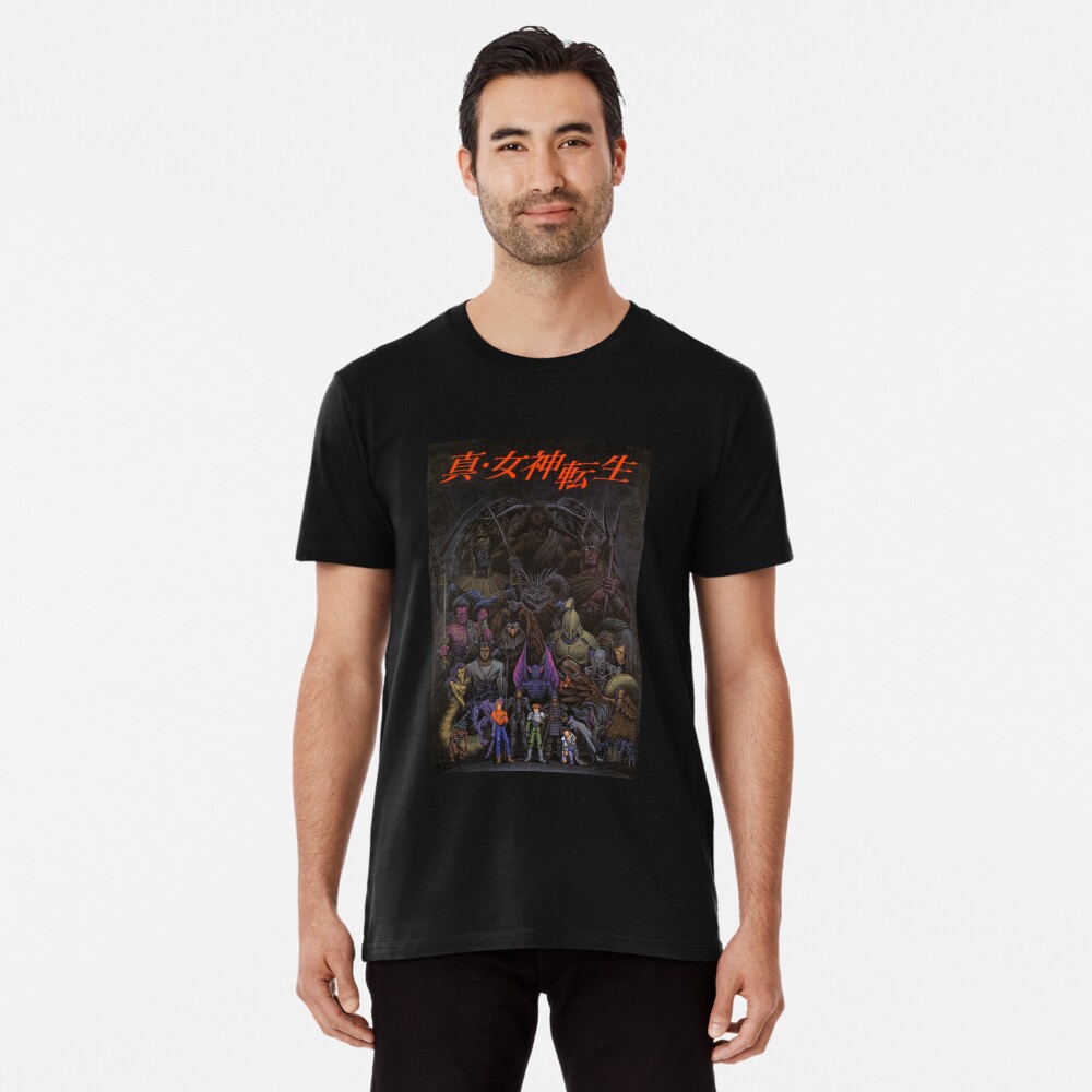 "SMT Repro Poster 'shin megami tensei'" Poster for Sale by EMMGONZALEZ ...