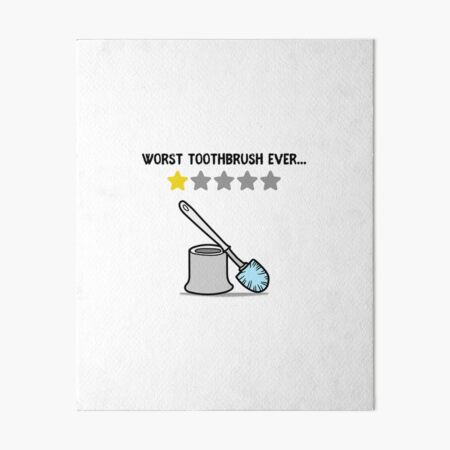 "Worst Toothbrush Ever | Toilet Humor | Potty | Teeth | Star Rating ...