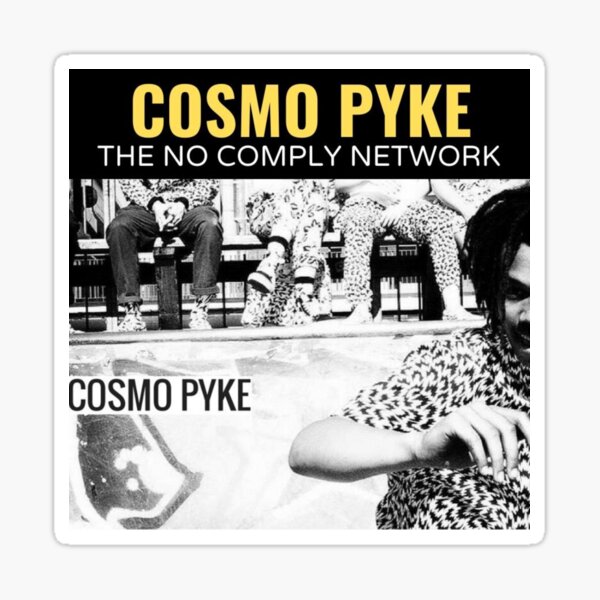 "no comply network" Sticker for Sale by creative-spaces | Redbubble