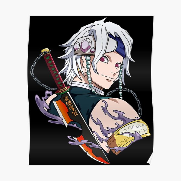 "Sound Hashira Tengen " Poster for Sale by EMMGONZALEZ | Redbubble