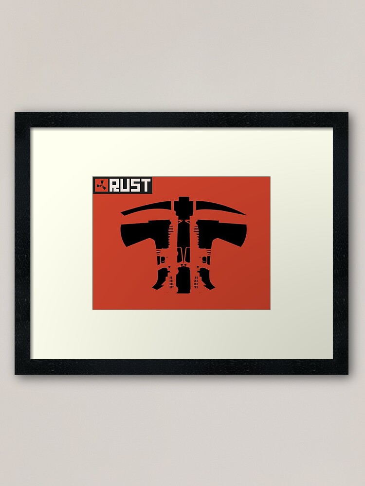 "Rust Weapons" Framed Art Print for Sale by PapaHagrid | Redbubble