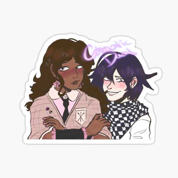 "Chaotic Dual" Sticker for Sale by BonnyBon | Redbubble