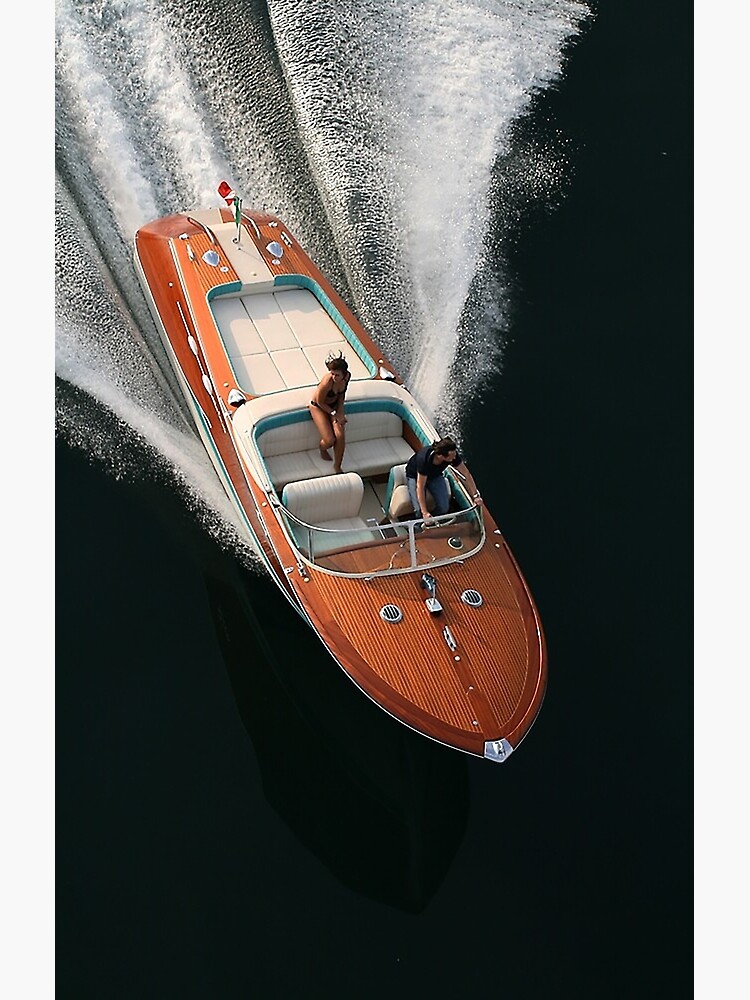 "Riva Aquarama Special mahogany speedboat" Poster for Sale by ...