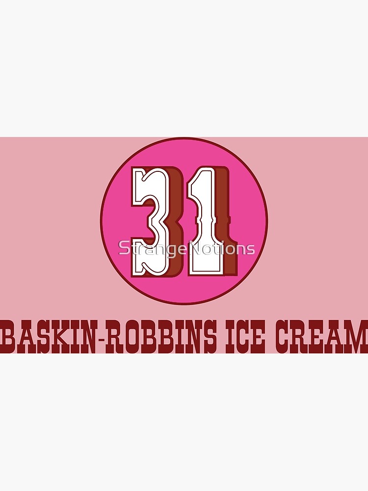 "Defunct 1947 First Baskin-Robbins Ice Cream Logo" Art Print for Sale ...