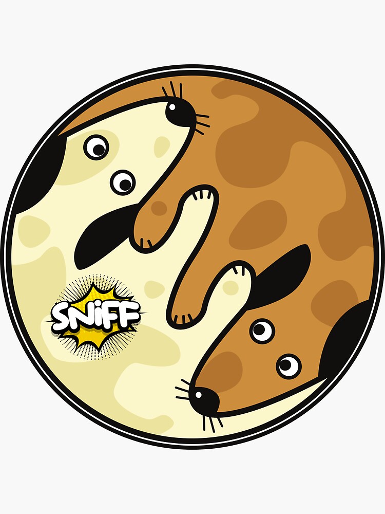 "snifferish" Sticker for Sale by ArtistLibrary | Redbubble