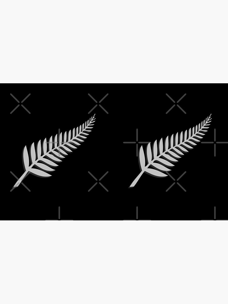 "New Zealand NZ Kiwi Black Silver Fern Emblem Sport Fan" Coffee Mug for ...
