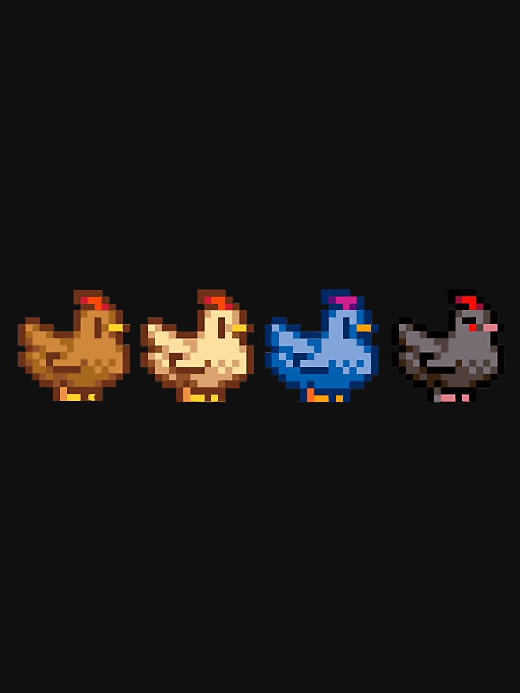4 Chickens Stardew Valley Pullover Sweatshirts sold by Mila | SKU ...