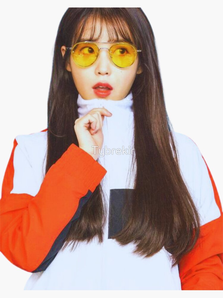 "IU" Sticker for Sale by Tybrekir | Redbubble