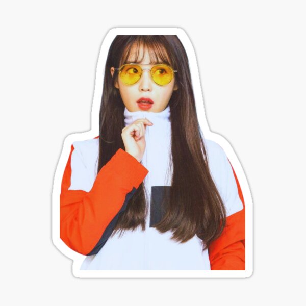 "IU" Sticker for Sale by Tybrekir | Redbubble