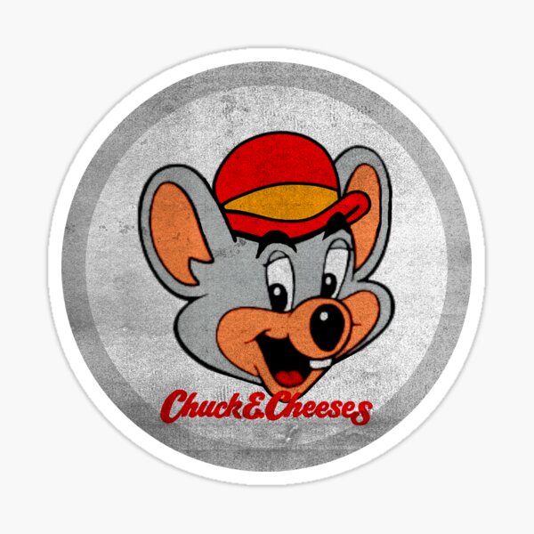"Classic Chuck E Cheese's Retro" Sticker for Sale by SmartPardede ...