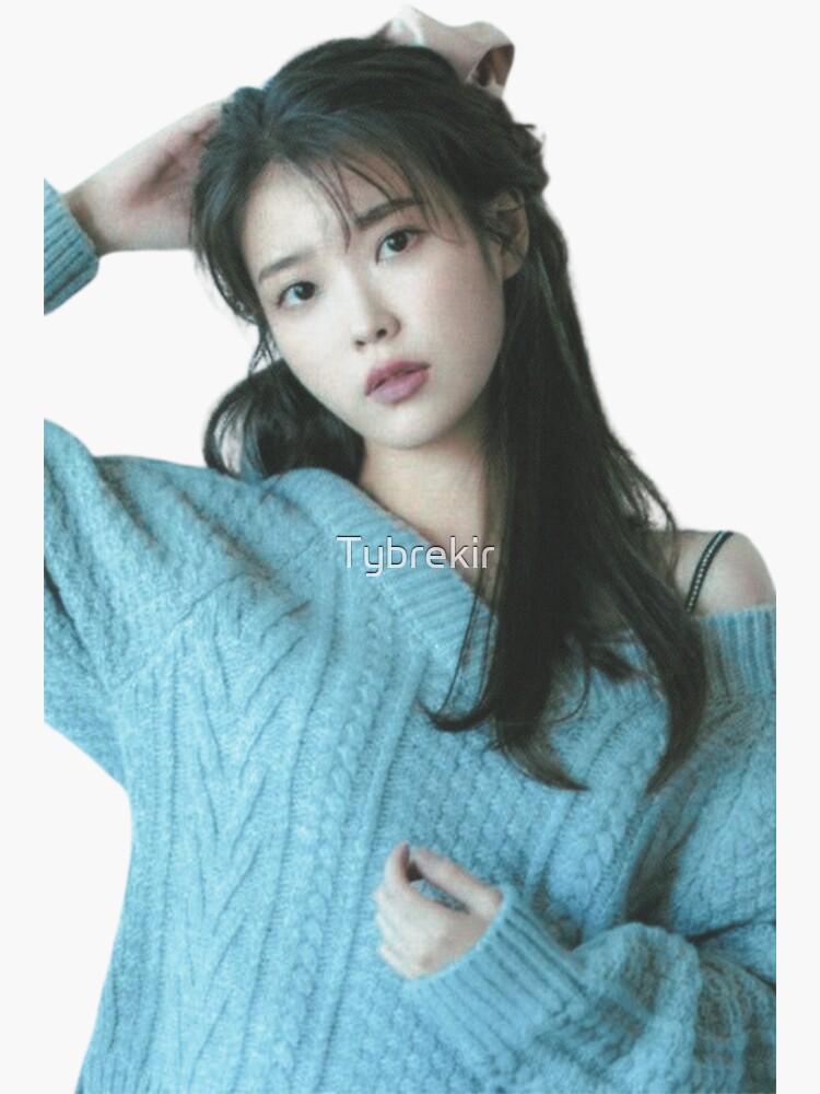 "IU" Sticker for Sale by Tybrekir | Redbubble