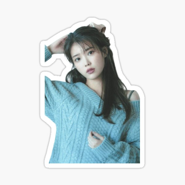"IU" Sticker for Sale by Tybrekir | Redbubble