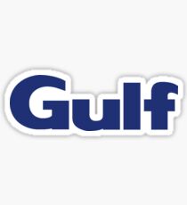 Gulf Racing Stickers | Redbubble