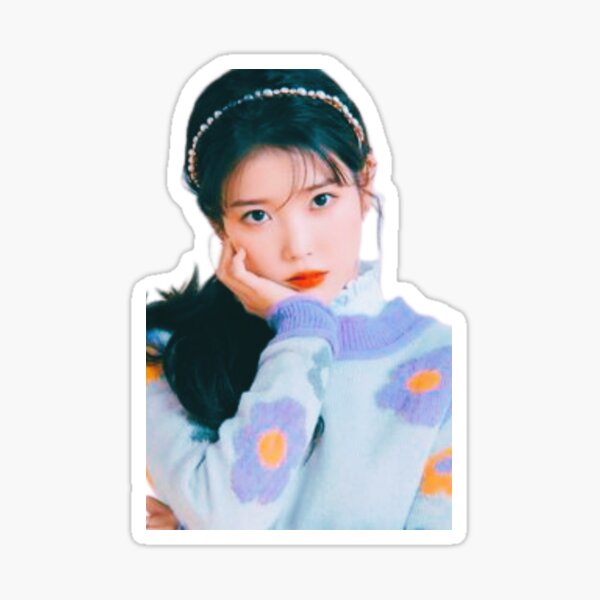 " IU" Sticker for Sale by Tybrekir | Redbubble