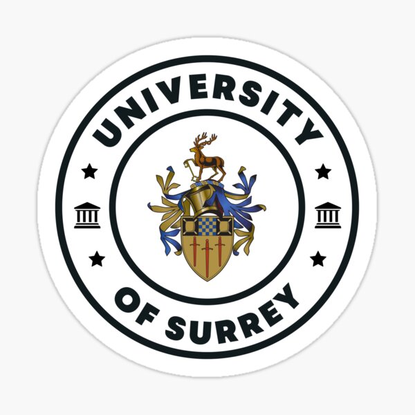 "University of Surrey Logo" Sticker for Sale by Darazshop | Redbubble
